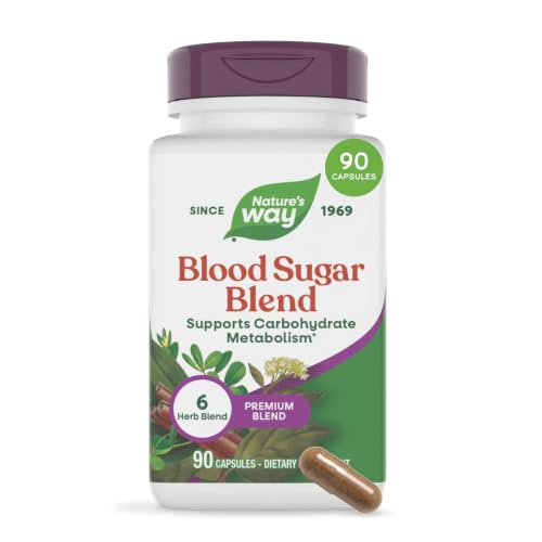 Nature's Way blood sugar support capsules