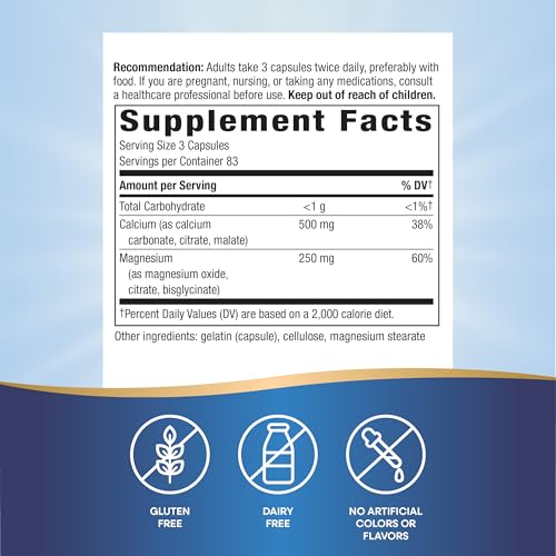 Nature's Way calcium and magnesium