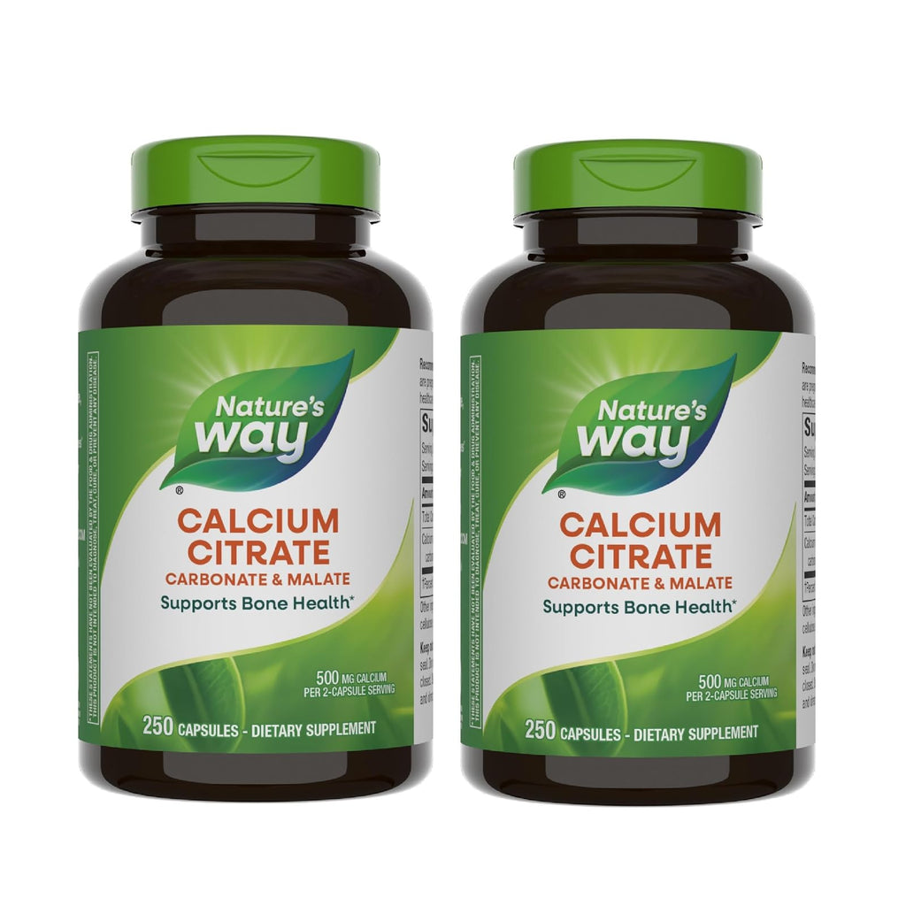 Nature's Way calcium citrate capsules