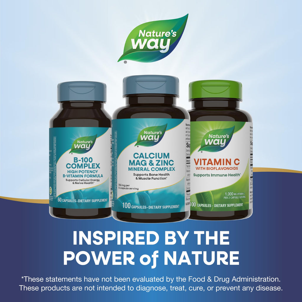 Nature's Way calcium for better vitality