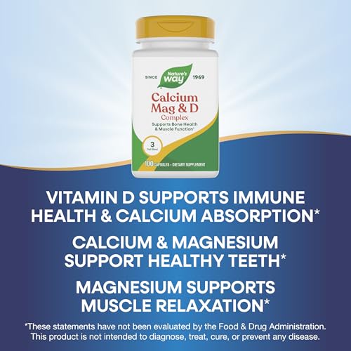 Nature's Way calcium for overall wellness