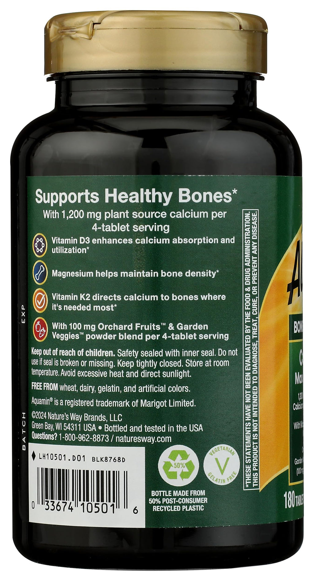 Nature's Way calcium for vitality