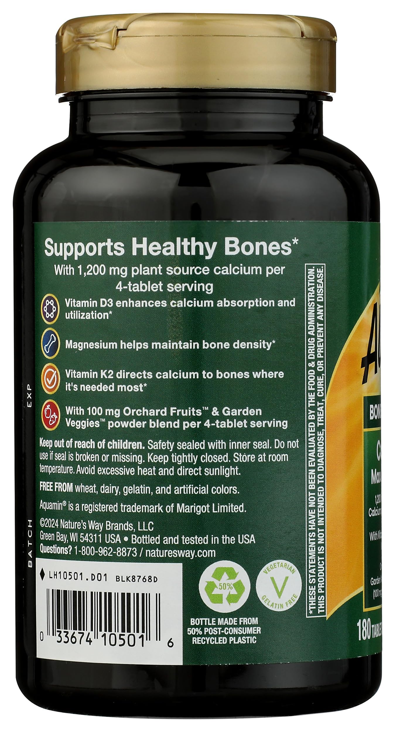 Nature's Way calcium for vitality