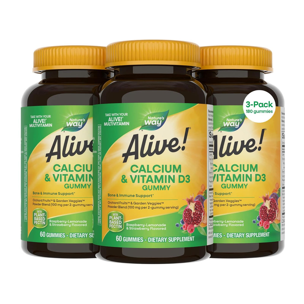 Nature's Way calcium gummies for strong bones