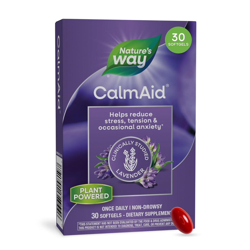 Nature's Way CalmAid Lavender Oil capsules