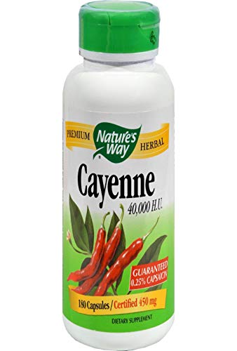 nature's way cayenne metabolism support