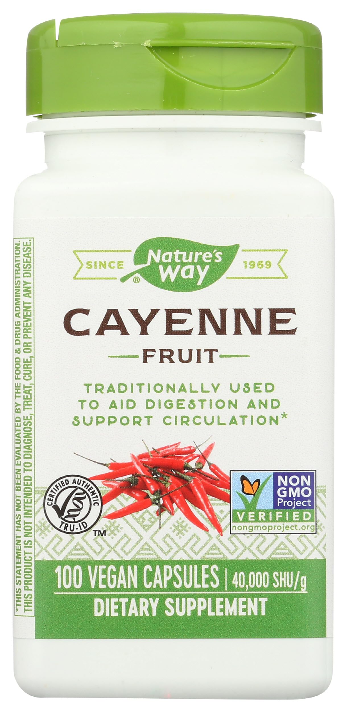 Nature's Way cayenne pepper capsules