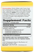 Nature's Way chewable probiotic benefits