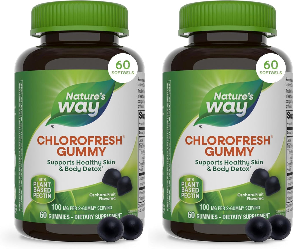 Nature's Way Chlorofresh gummies for detox