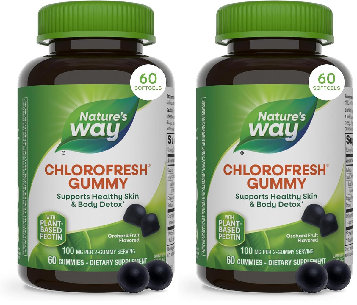 Nature's Way Chlorofresh gummies for detox