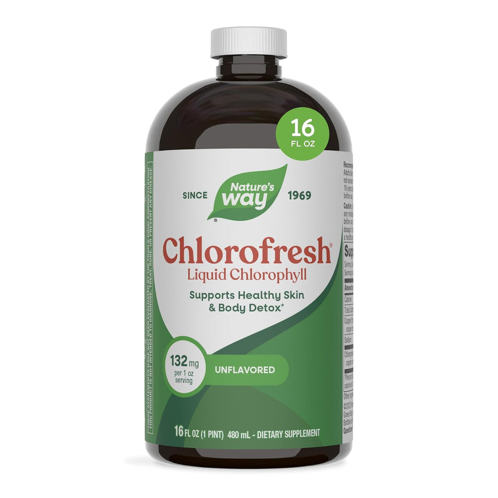Nature's Way chlorophyll liquid supplement