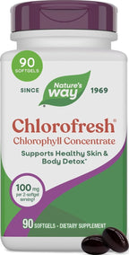 Nature's Way chlorophyll softgels for detox