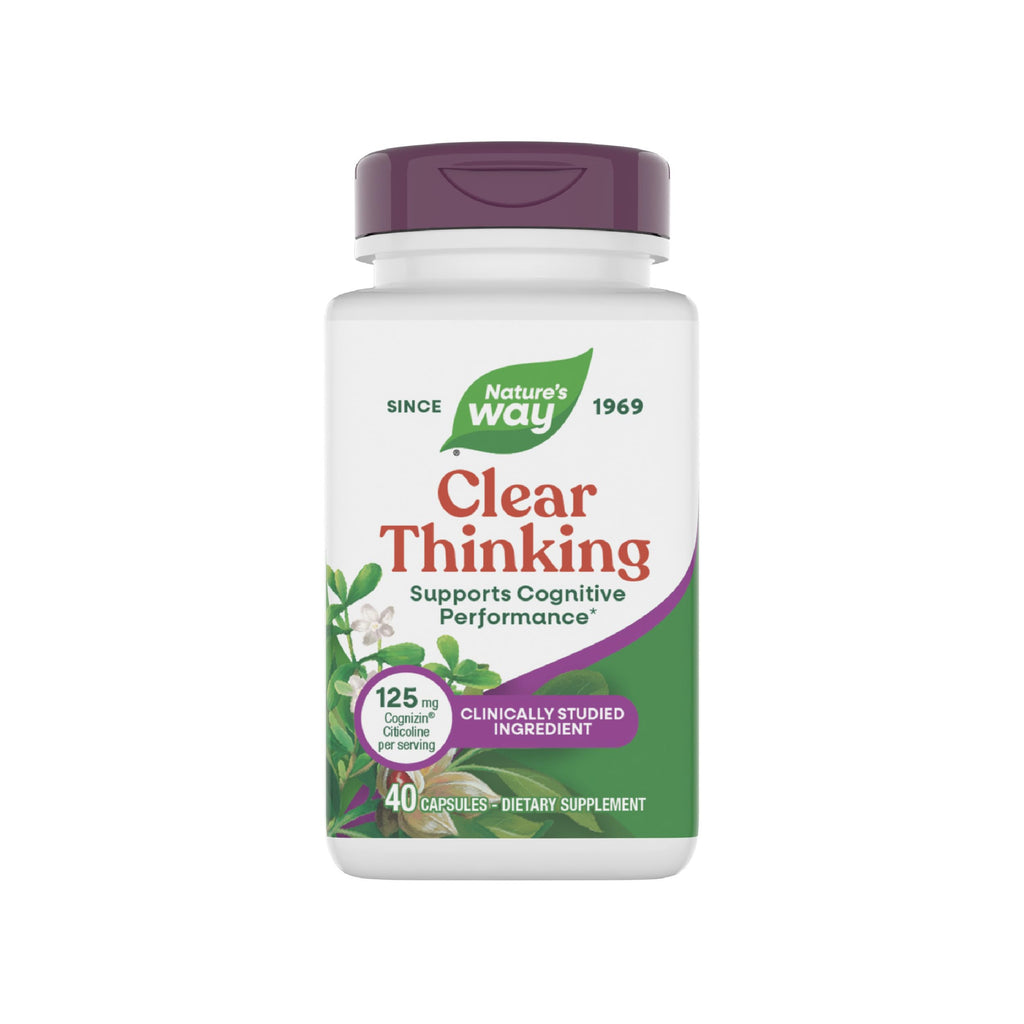 Nature's Way Clear Thinking nootropic capsules