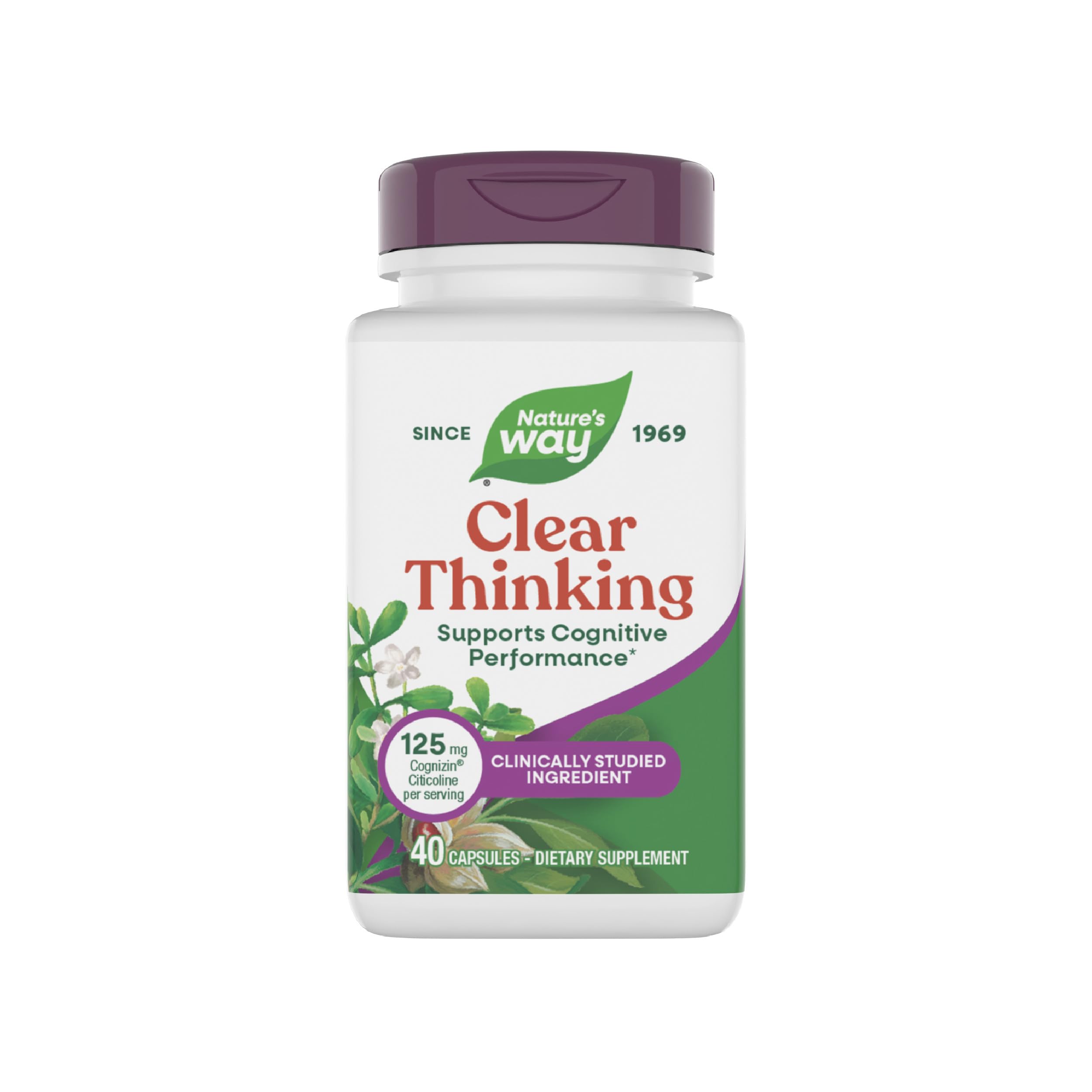 Nature's Way Clear Thinking nootropic capsules