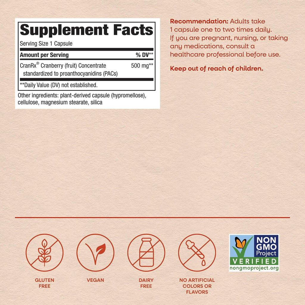 Nature's Way cranberry antioxidant benefits