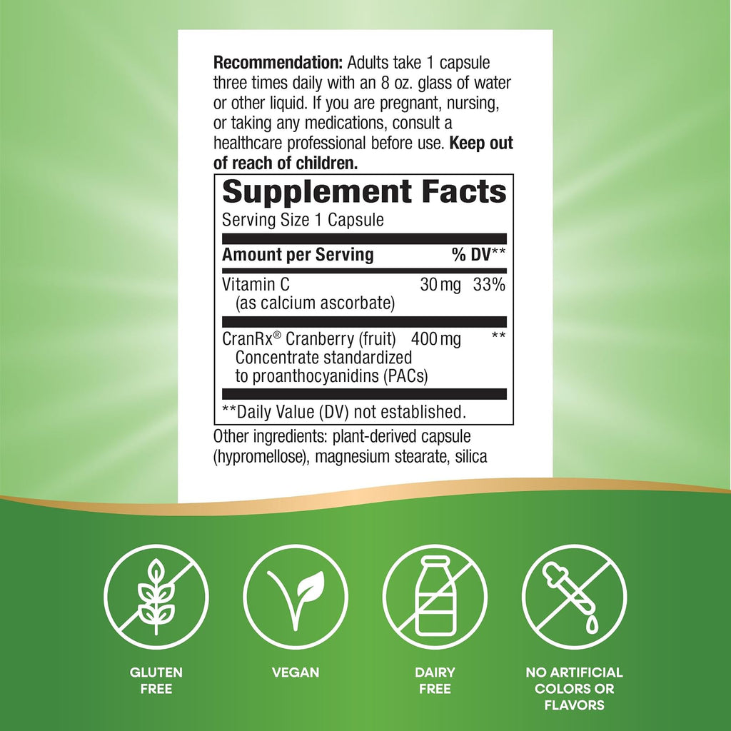 Nature's Way cranberry blend for antioxidants