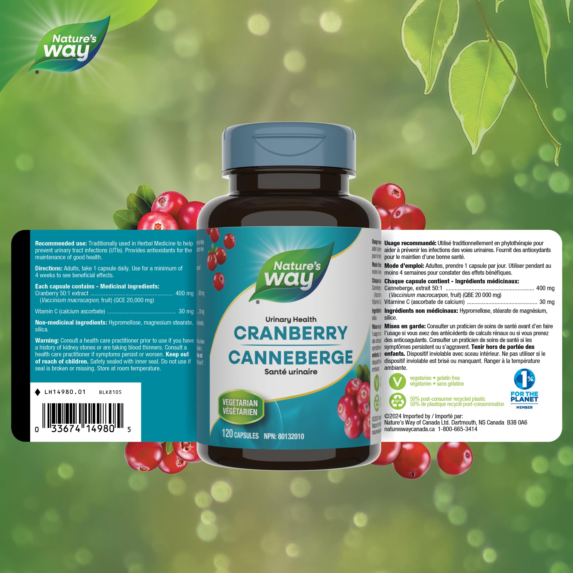 Nature's Way cranberry for heart health
