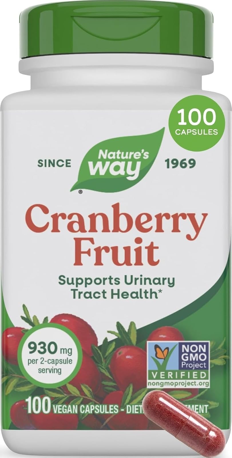 Nature's Way cranberry fruit capsules