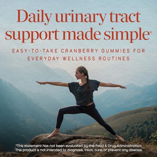 Nature's Way cranberry gummies benefits