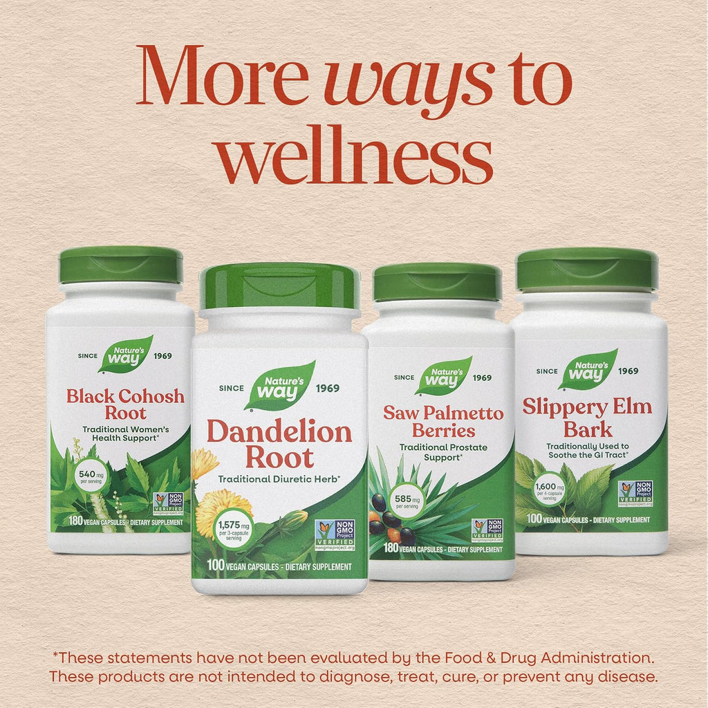 Nature's Way dandelion for digestion