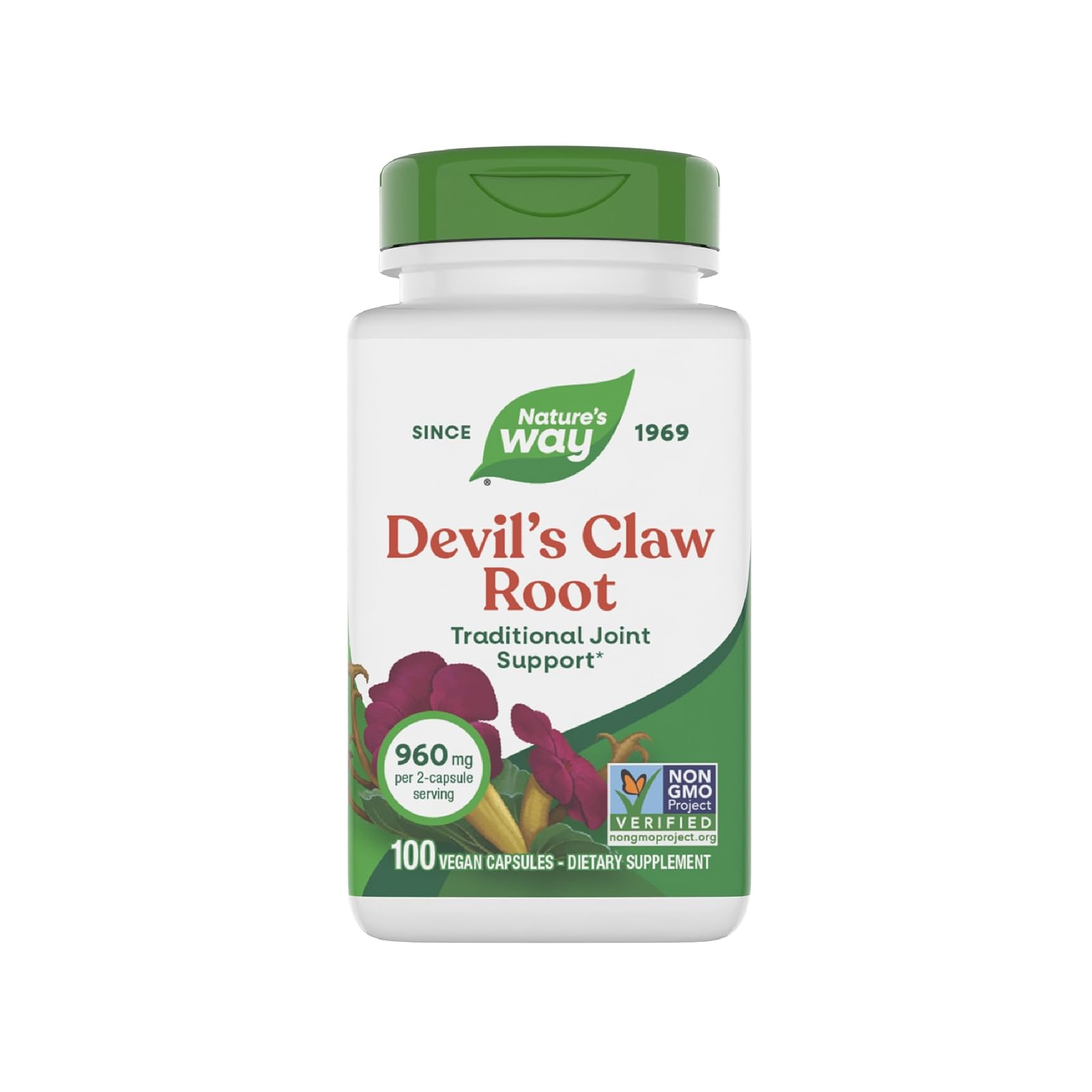 Nature's Way Devil's Claw capsules for joint health