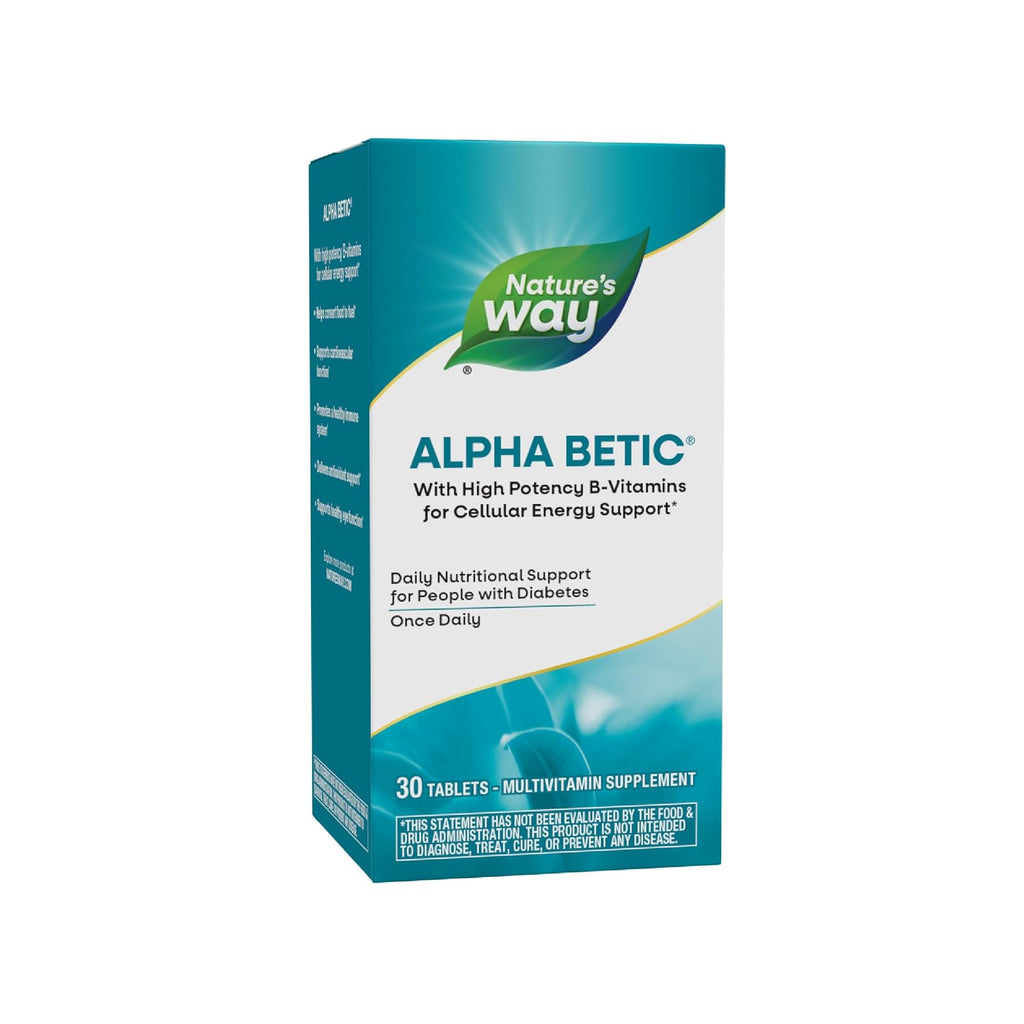 Nature's Way diabetic multivitamin tablets