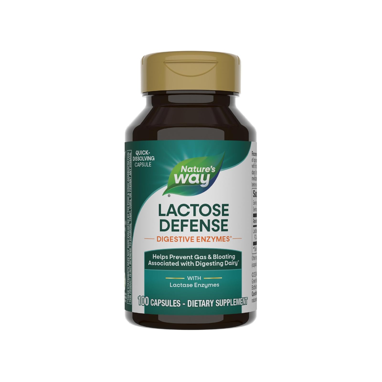 Nature's Way digestive enzymes for lactose intolerance
