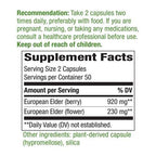 Nature's Way elderberry antioxidant benefits