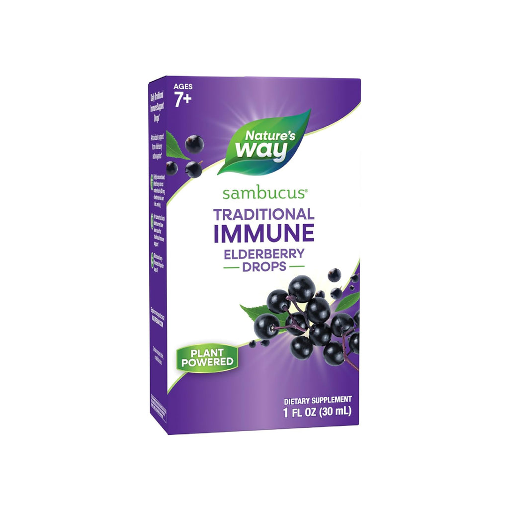 Nature's Way elderberry drops for immunity