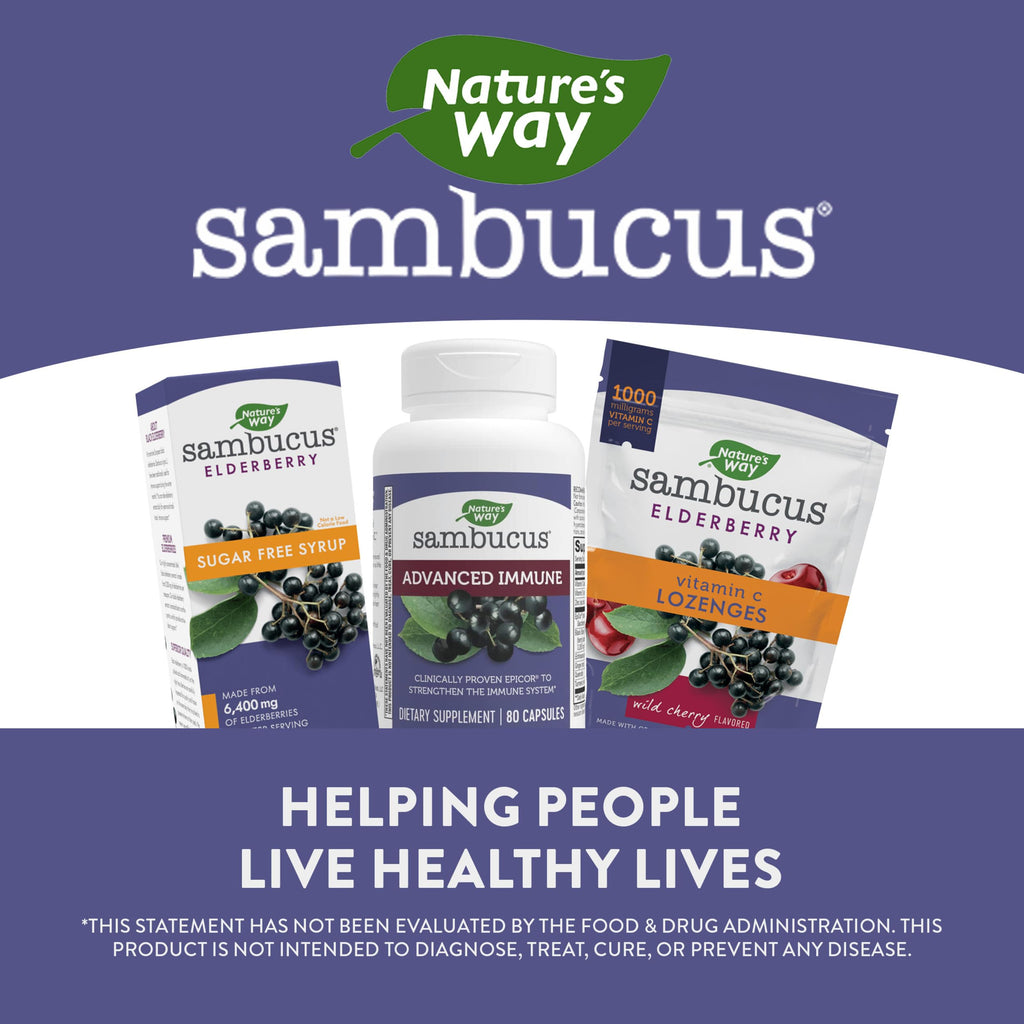 Nature's Way elderberry for daily health