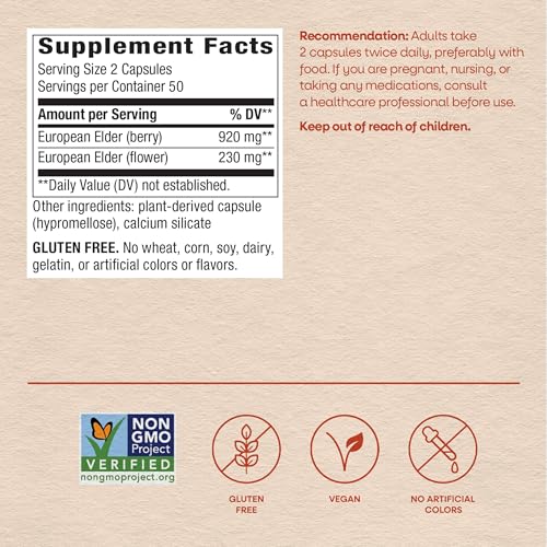 Nature's Way elderberry for holistic health