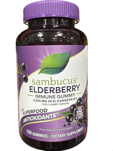 Nature's Way elderberry gummies for immune support