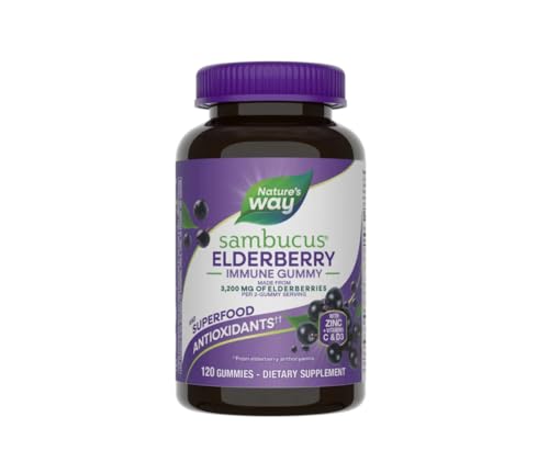 Nature's Way elderberry gummies for immunity