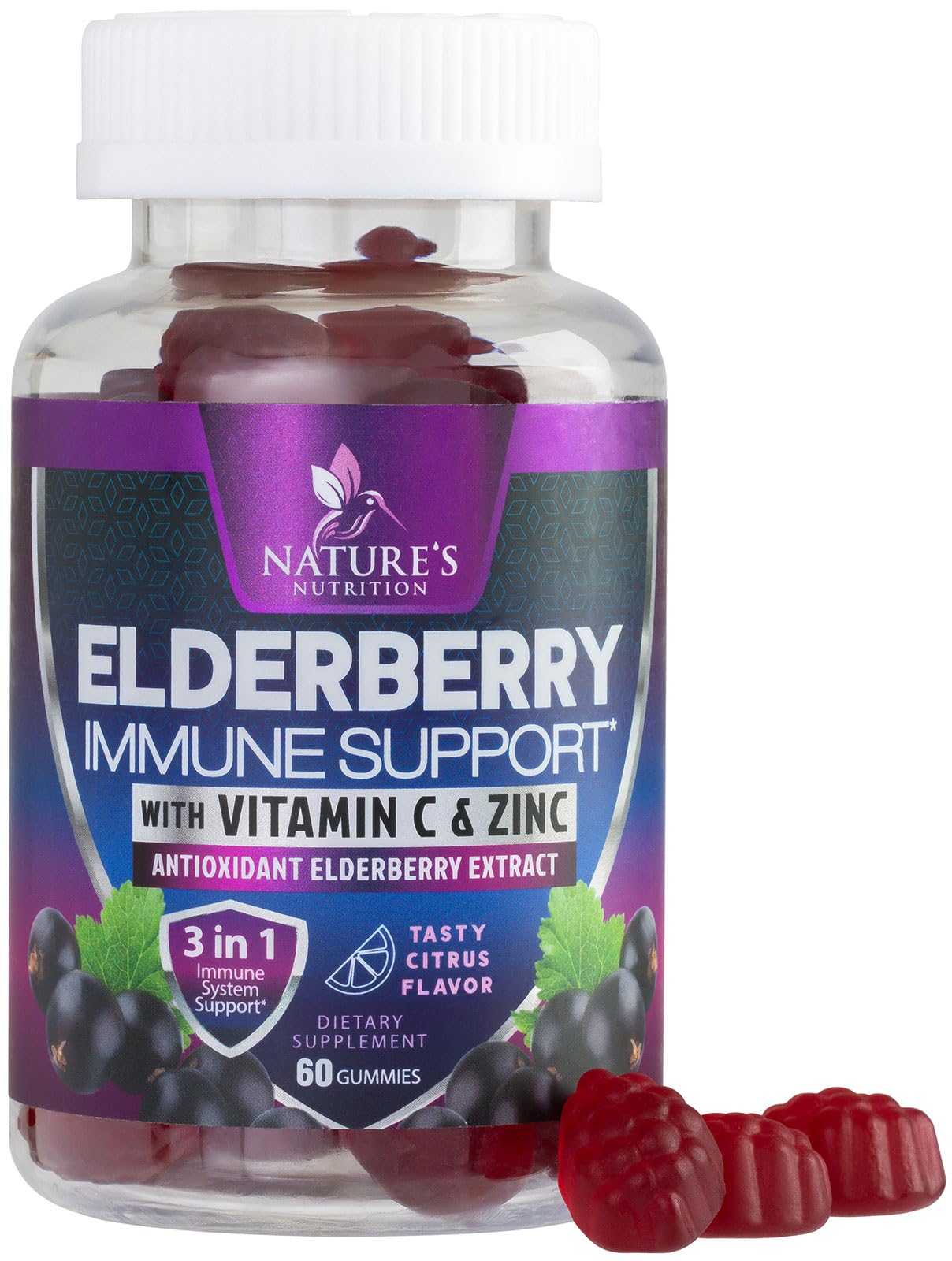 Nature's Way elderberry gummies for immunity
