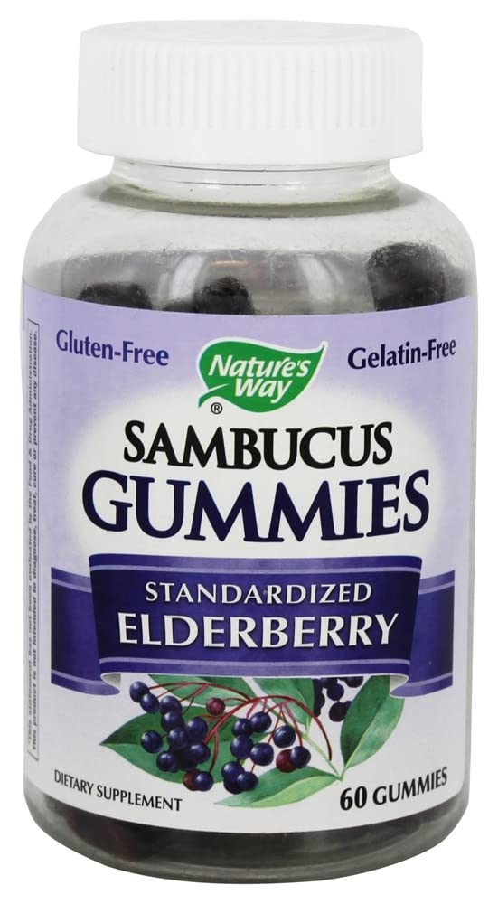 Nature's Way elderberry gummies for immunity