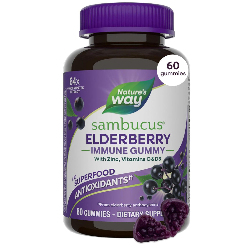 Nature's Way elderberry gummies for kids