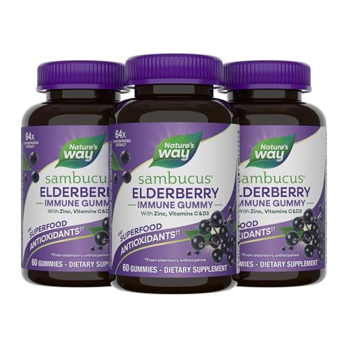 Nature's Way elderberry gummies for kids
