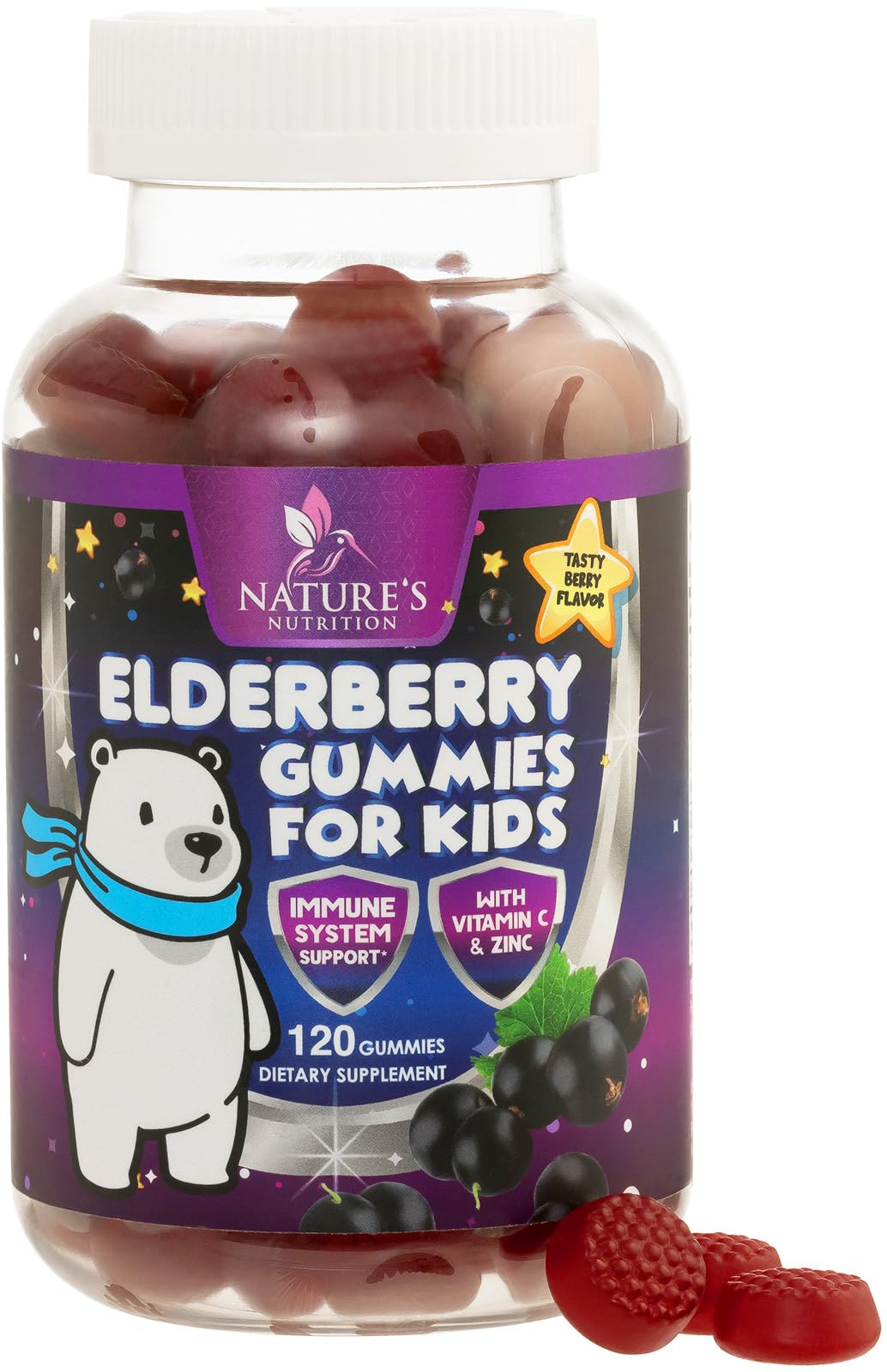 Nature's Way elderberry gummies for kids