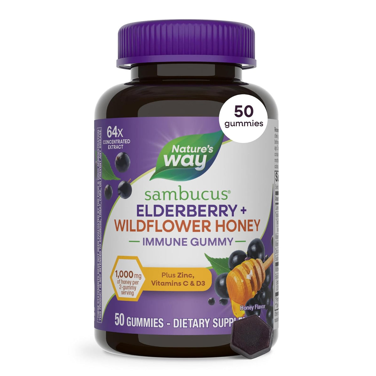 Nature's Way elderberry gummies for kids