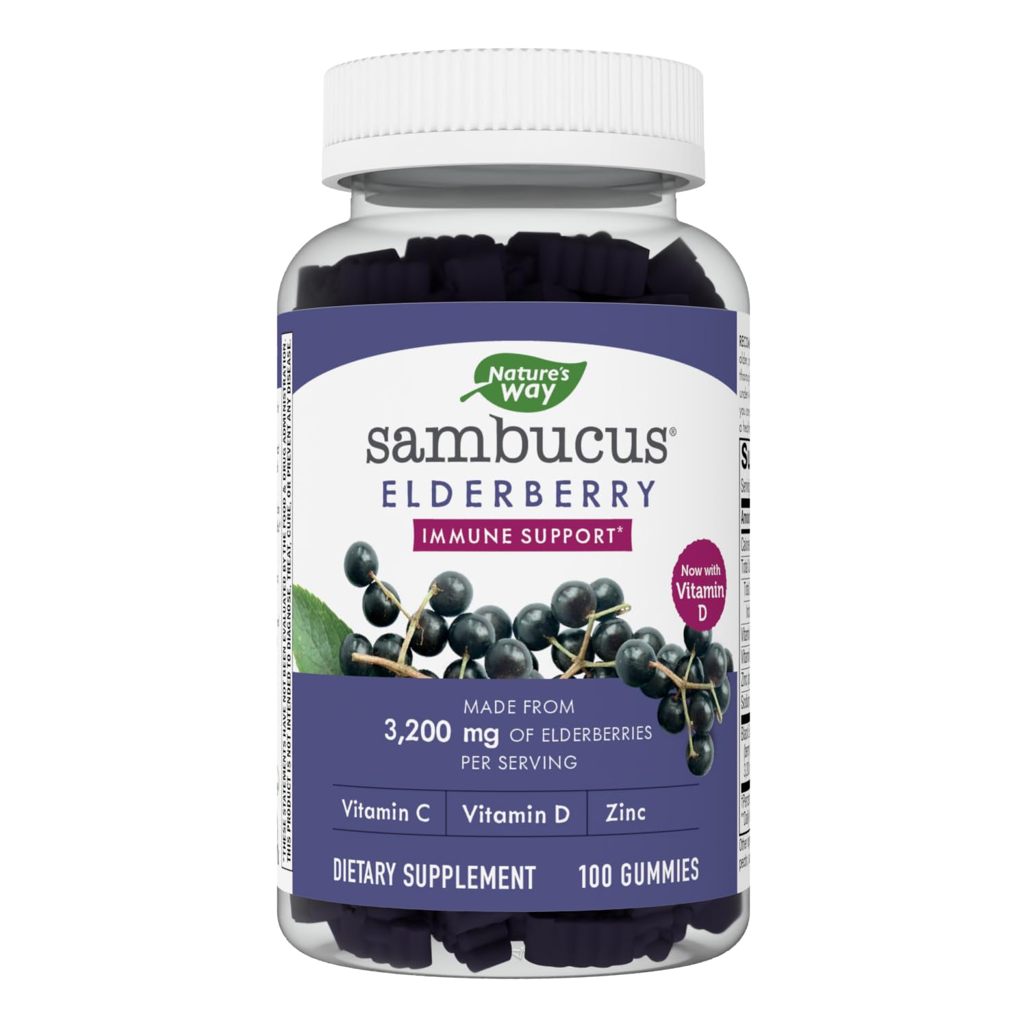 Nature's Way elderberry gummies for kids