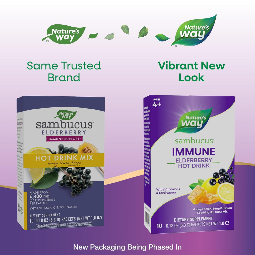 Nature's Way elderberry honey lemon-berry
