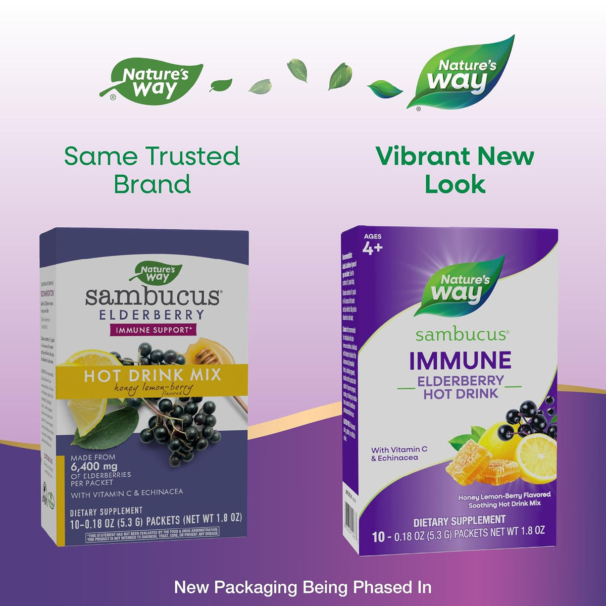 Nature's Way elderberry honey lemon-berry