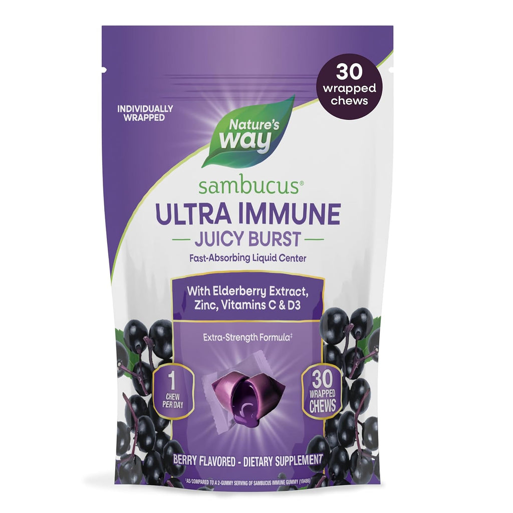 Nature's Way elderberry immune chews