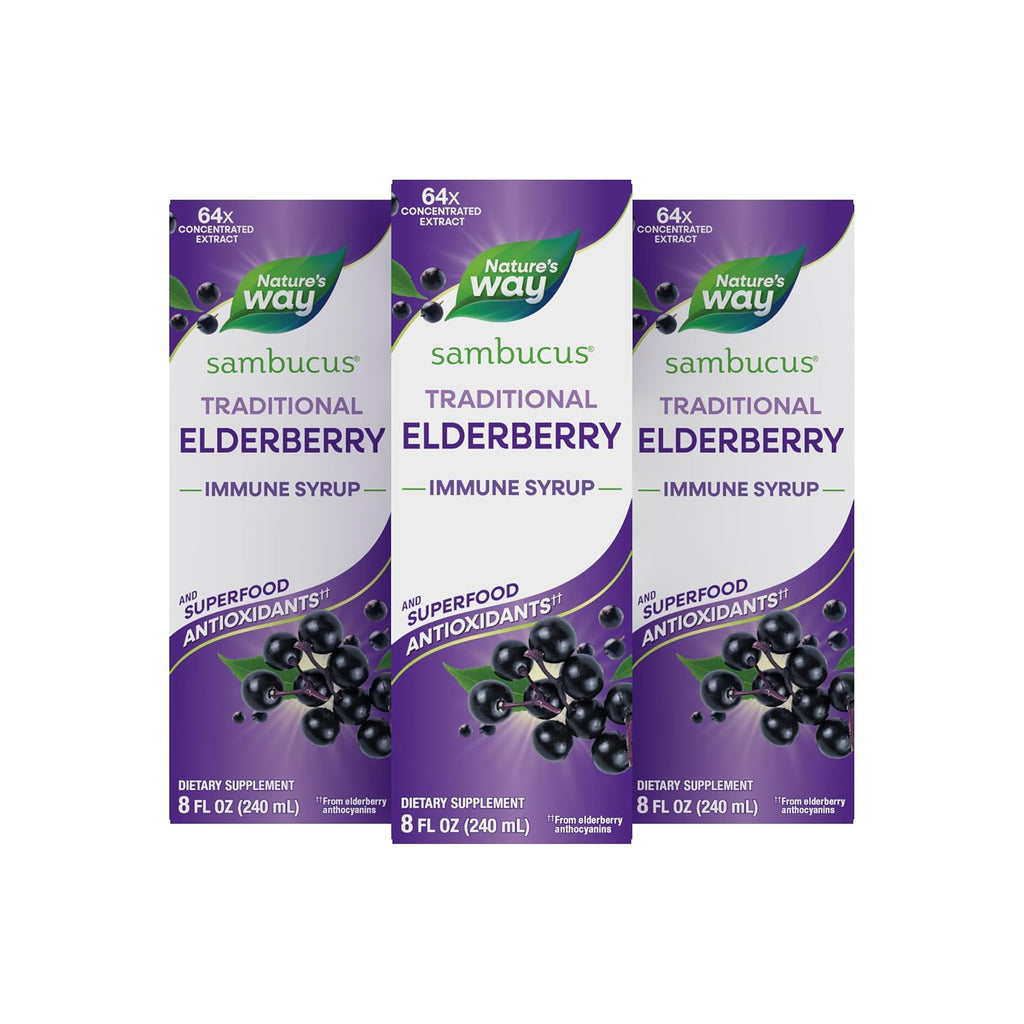 Nature's Way elderberry immune syrup