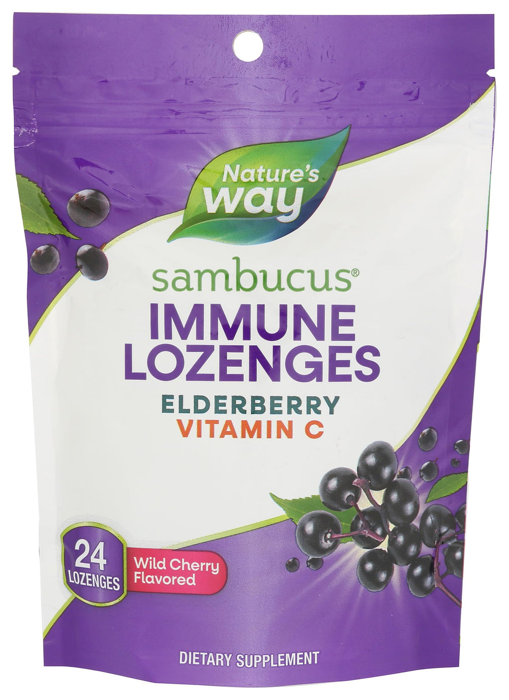 Nature's Way elderberry lozenges immune support