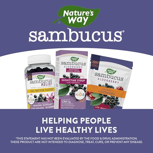 Nature's Way elderberry syrup benefits