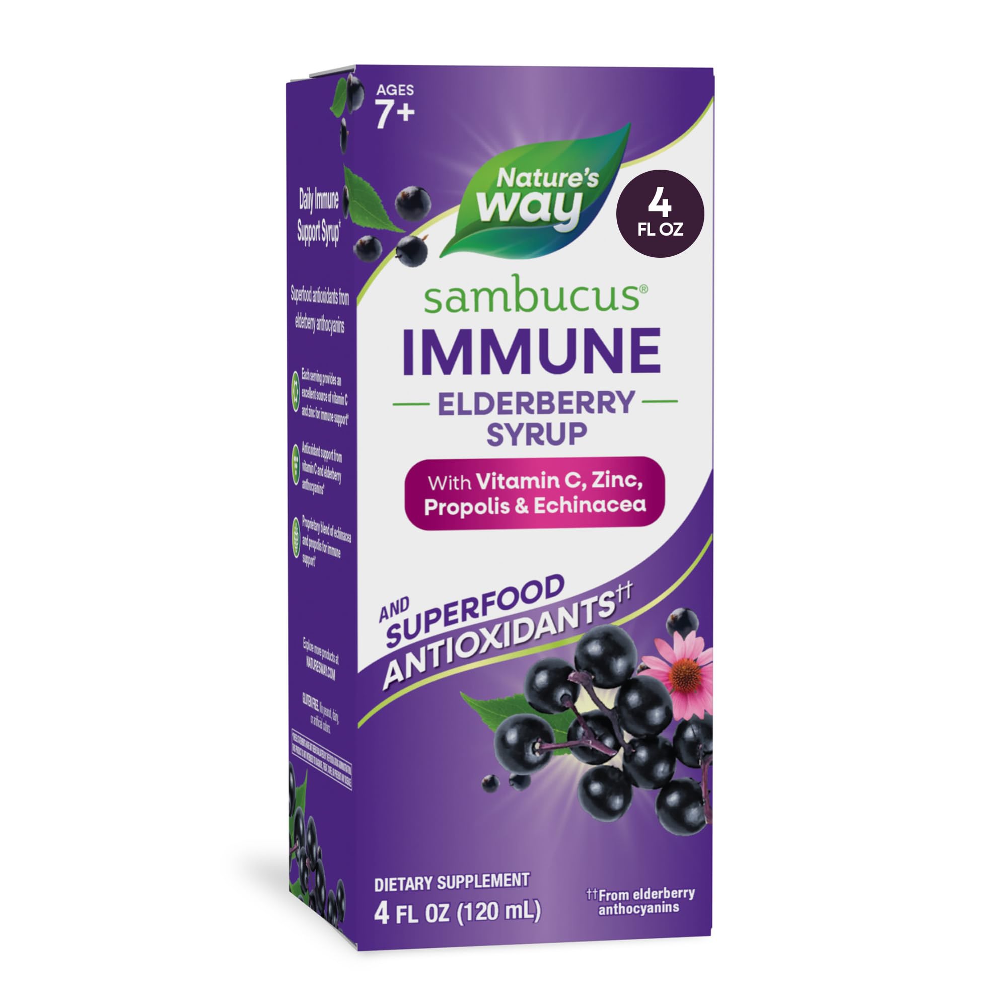 Nature's Way elderberry syrup for immunity