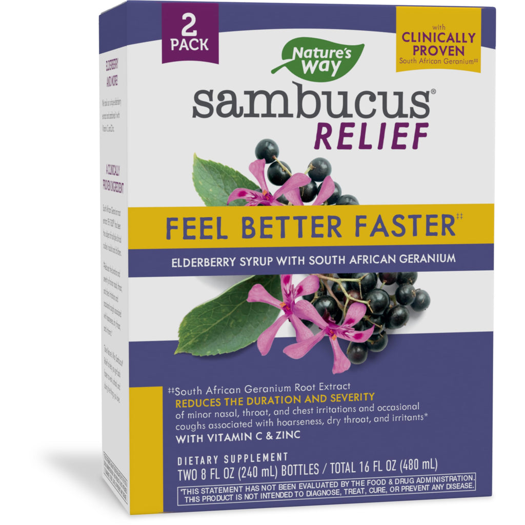 Nature's Way elderberry syrup for immunity