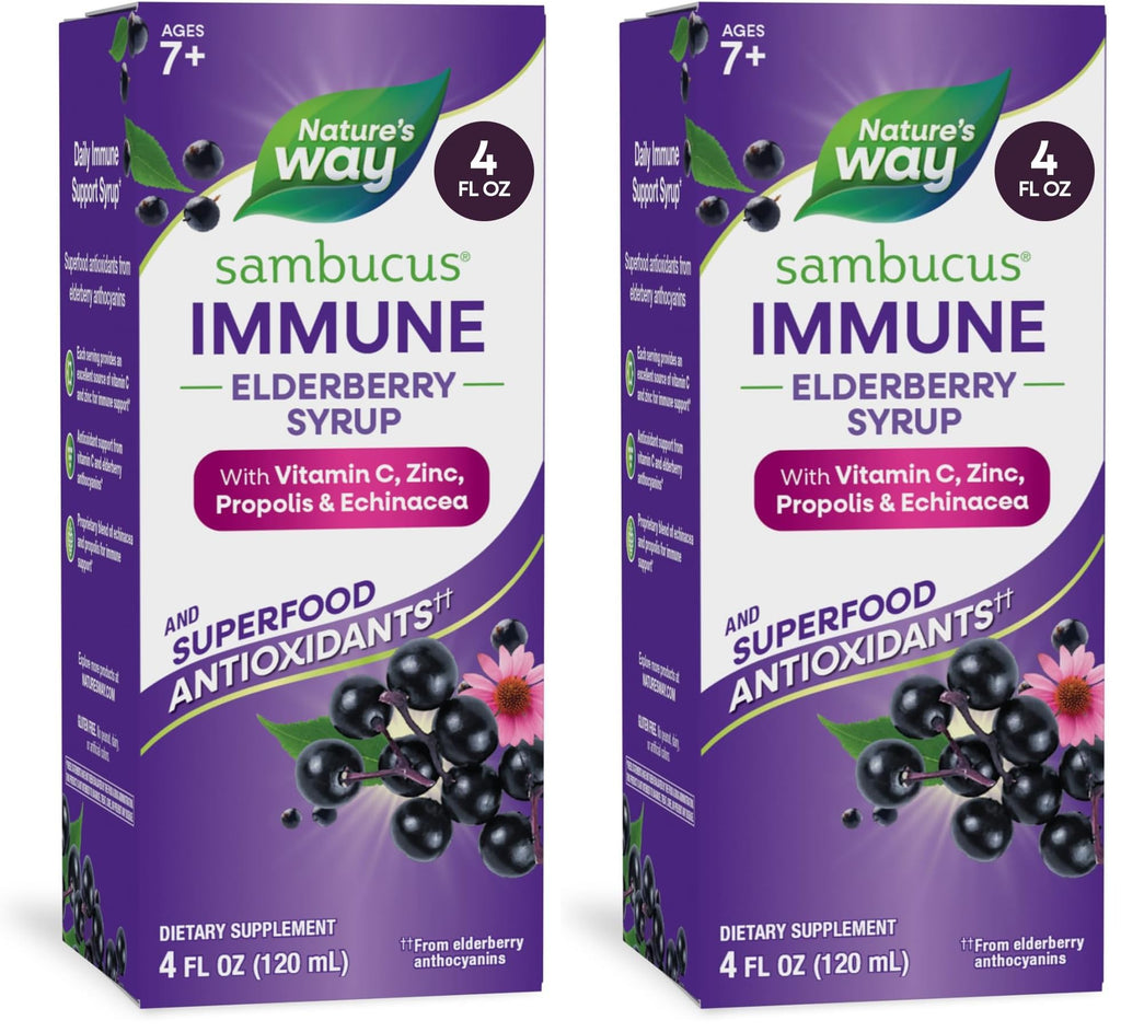 Nature's Way elderberry syrup for immunity