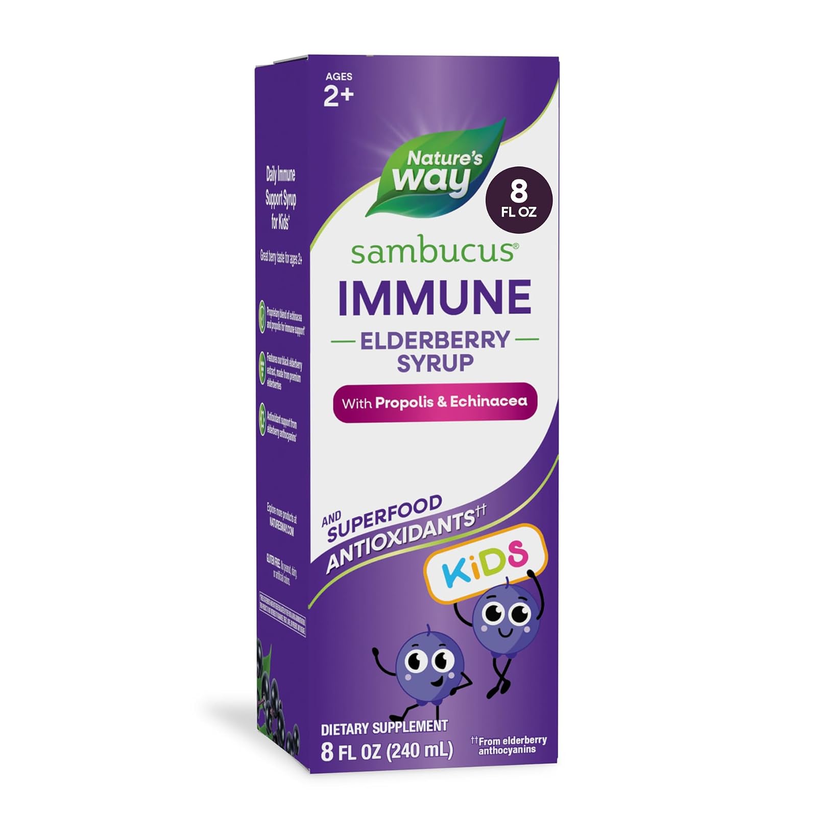 Nature's Way elderberry syrup for kids